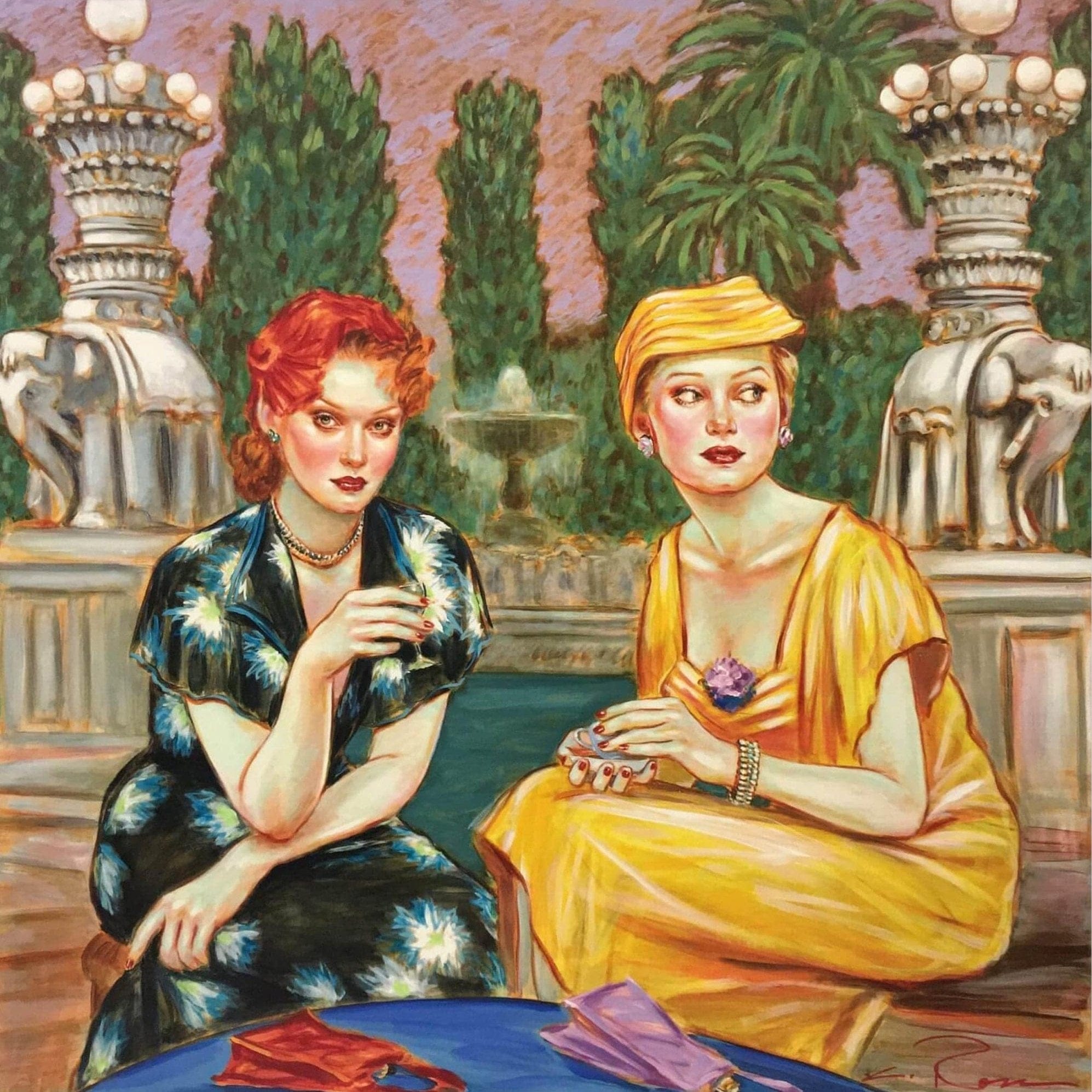 "Same Time Next Year" Limited Edition Serigraph, Wall Art, Reproduction ...